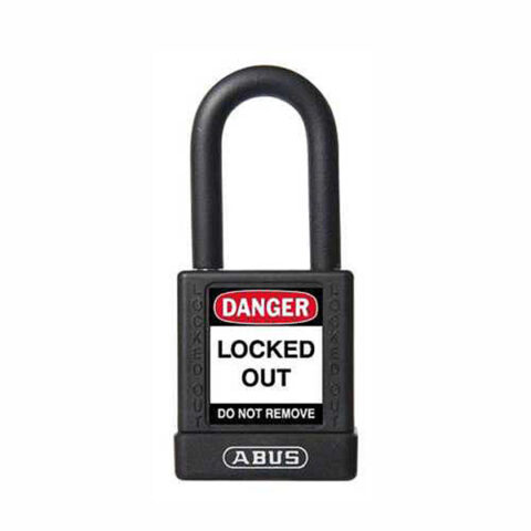 Padlock safety 40mm black abus - EIS