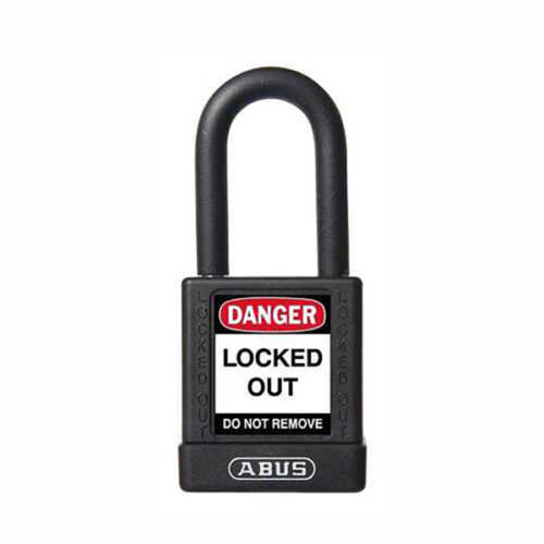 Padlock safety 40mm black abus - EIS